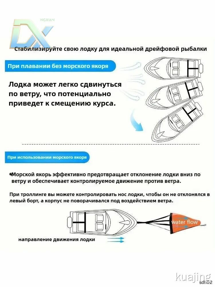 Якорь для лодки — фото 1