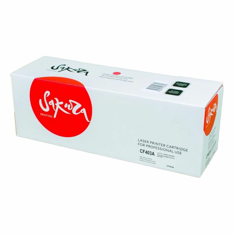 Картридж CF403A для HP Color LaserJet M277n, M252n, M277dw, M252dw пурпурный