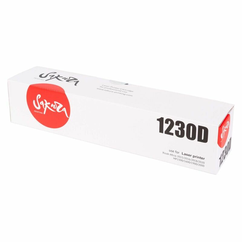 Картридж 1230D для Ricoh Aficio MP-2000, 2015, MP-1600, 2020d, MP-1900, 2020, 2018 9000 стр. Sakura