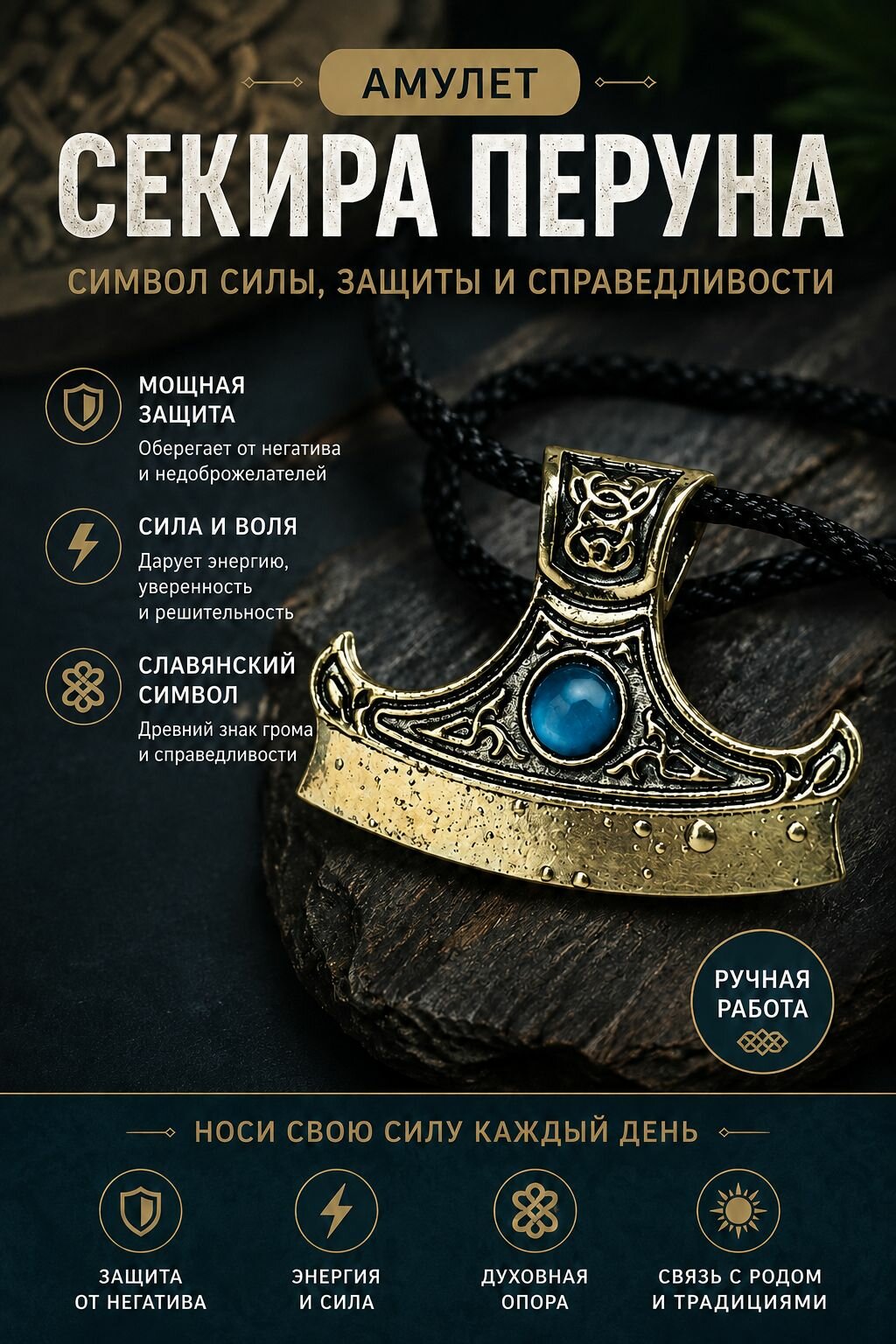 Колье, искусственный камень, кошачий глаз синтетический