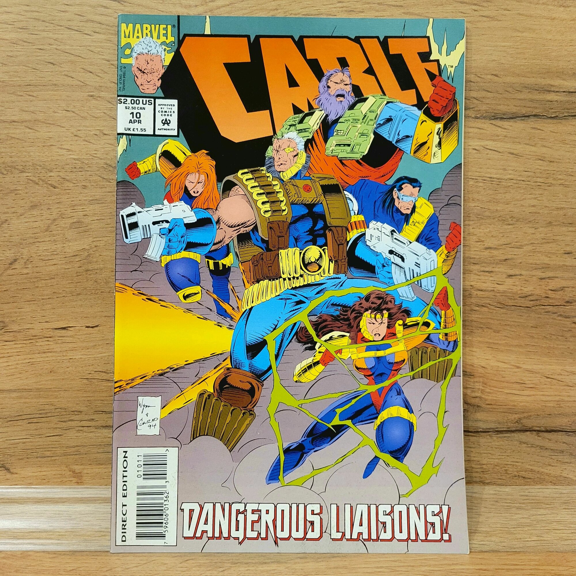Ретро Комикс Cable #10. 1994 Год.