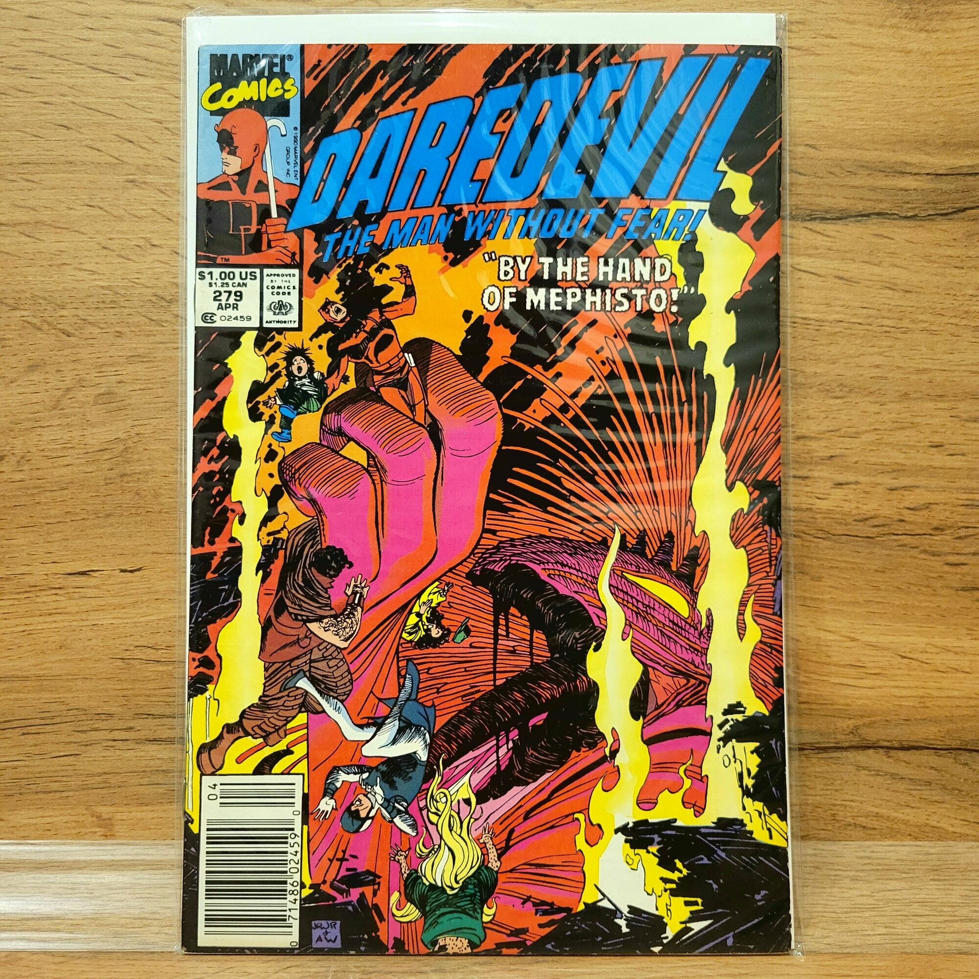 Ретро Комикс Daredevil #279. 1990 Год.