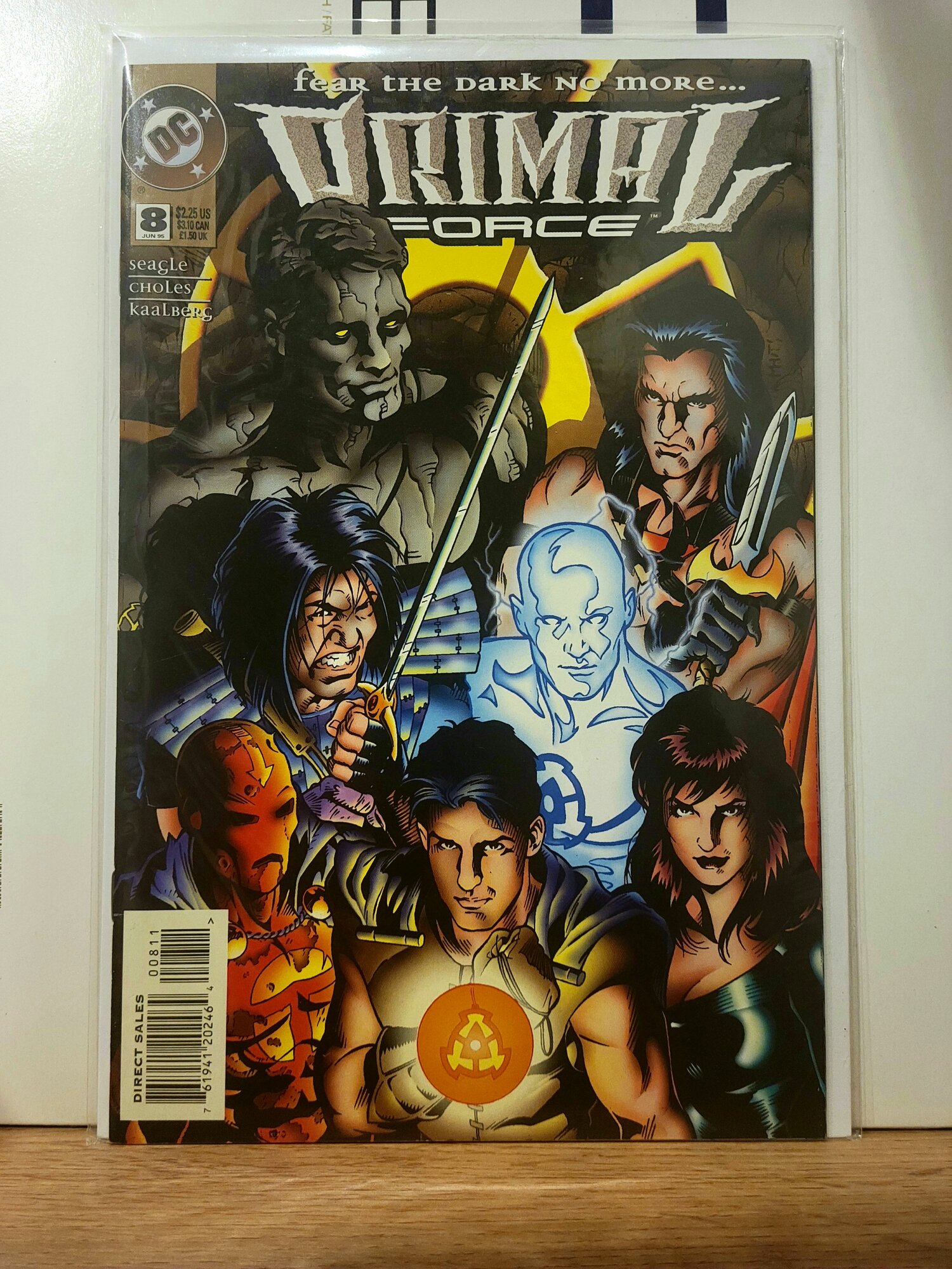 Ретро Комикс Primal Force #8. 1995 Год. Detective Comics. Оригинал!