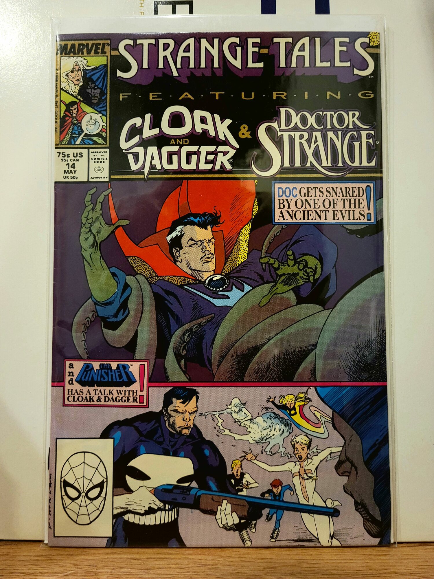 Ретро Комикс Strange Tales #14. 1988 Год. Оригинал!