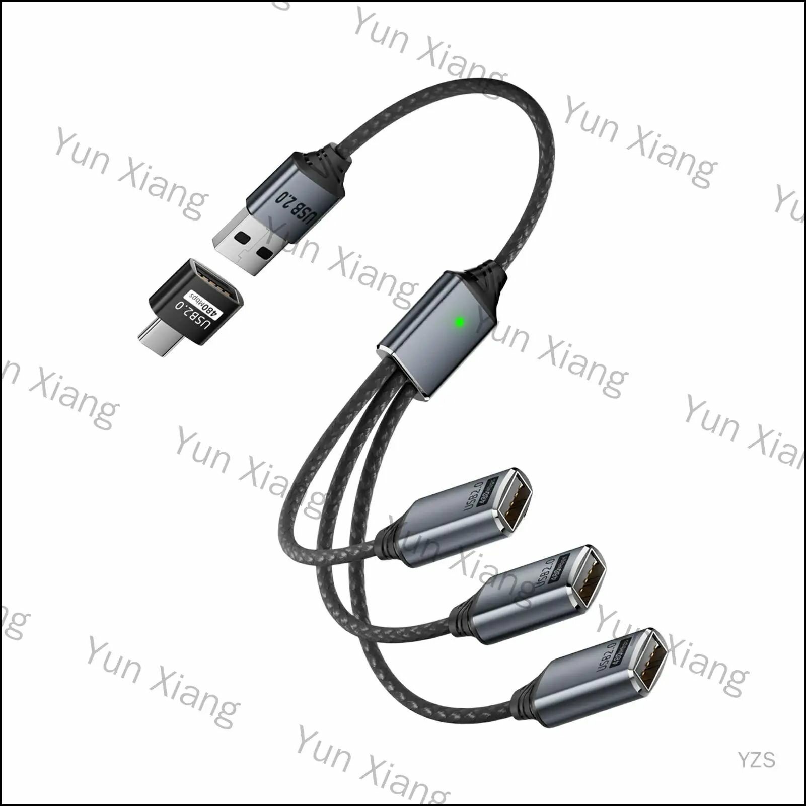 3-портовый адаптер USB-концентратора C