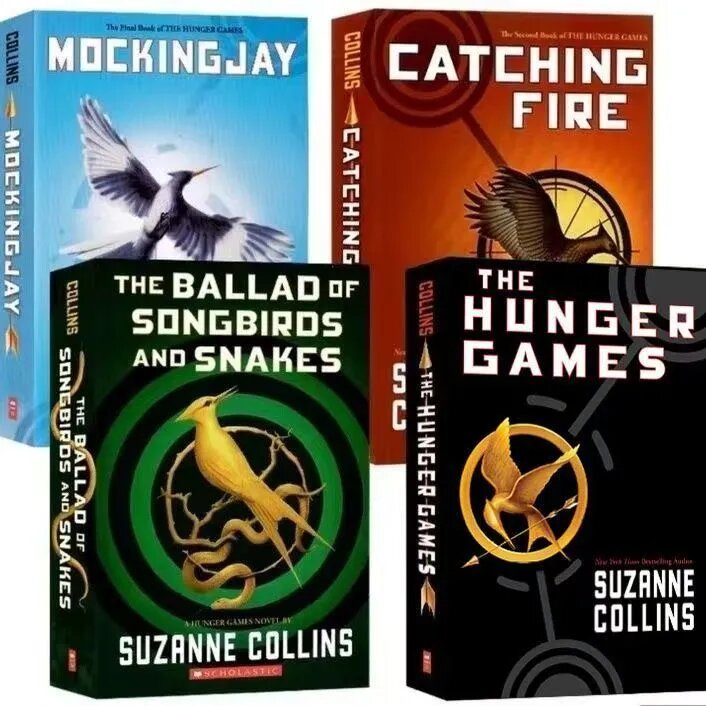 Hunger Games Books Set 1-4(Английская версия)