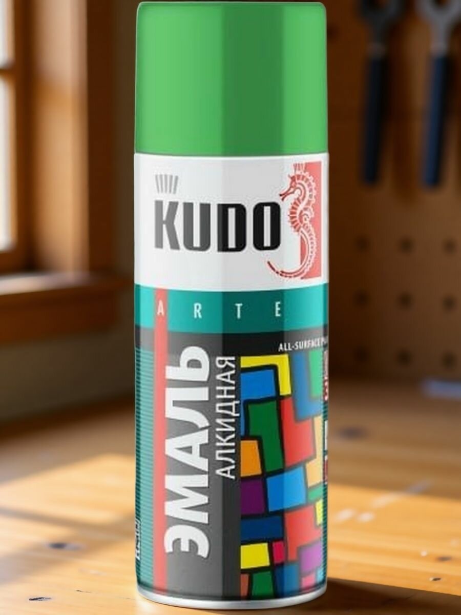Эмаль универсальная KUDO светло-зеленая