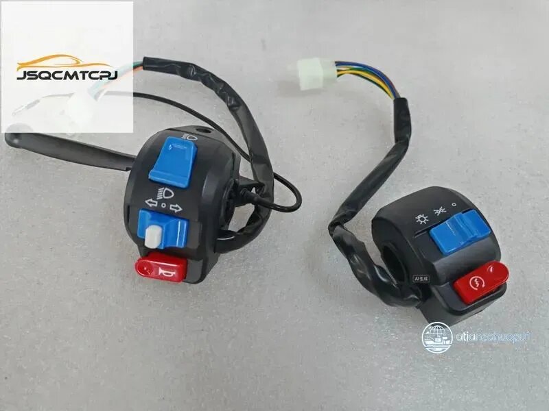 Блок кнопок для руля на китайский скутер 159qmb Stels, Racer