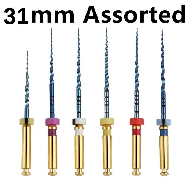31MM-Ассорти , Эндомотор файлы,6 шт.