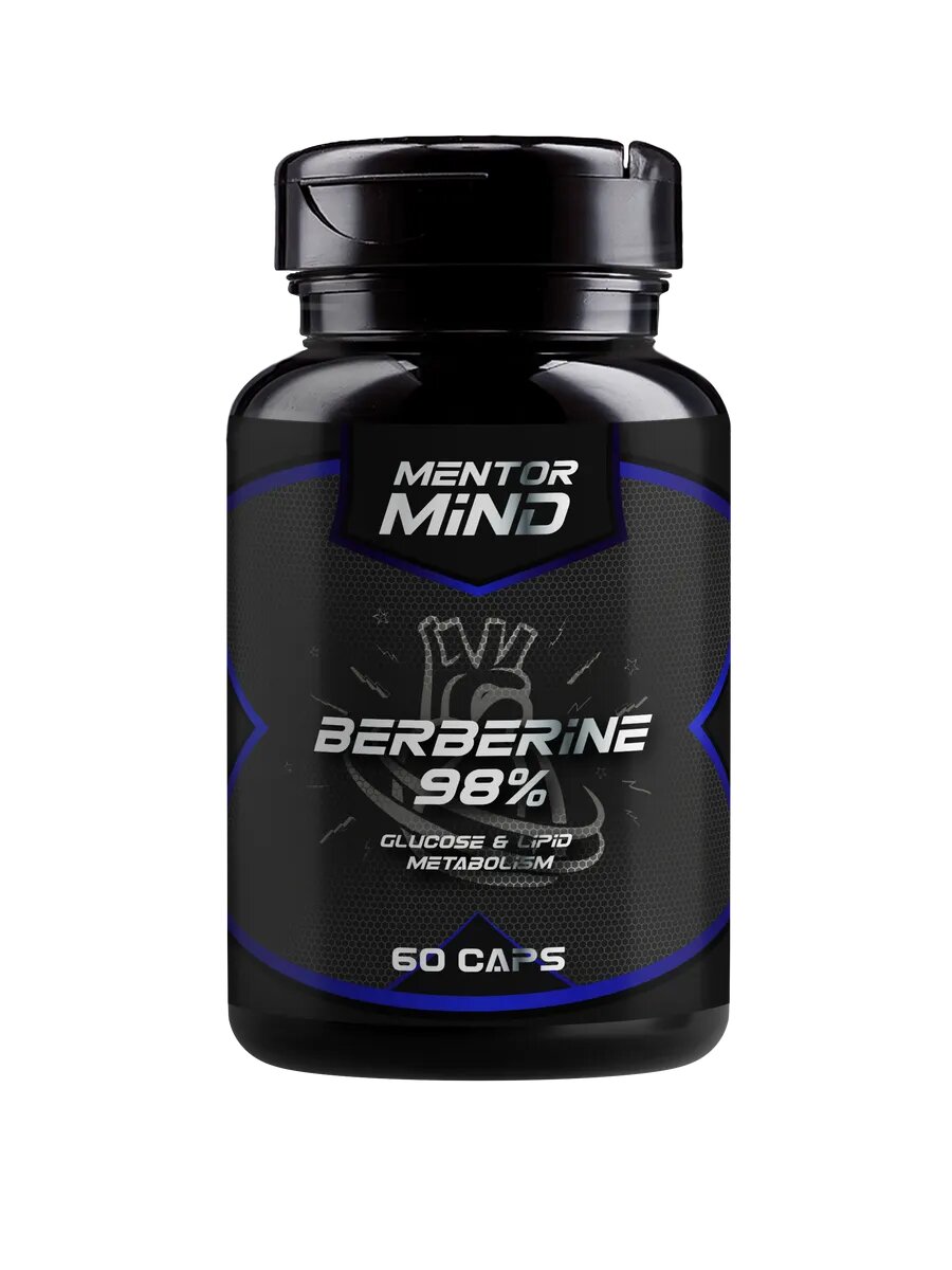 Berberine Берберин гидрохлорид 99%, 60к 500 мг