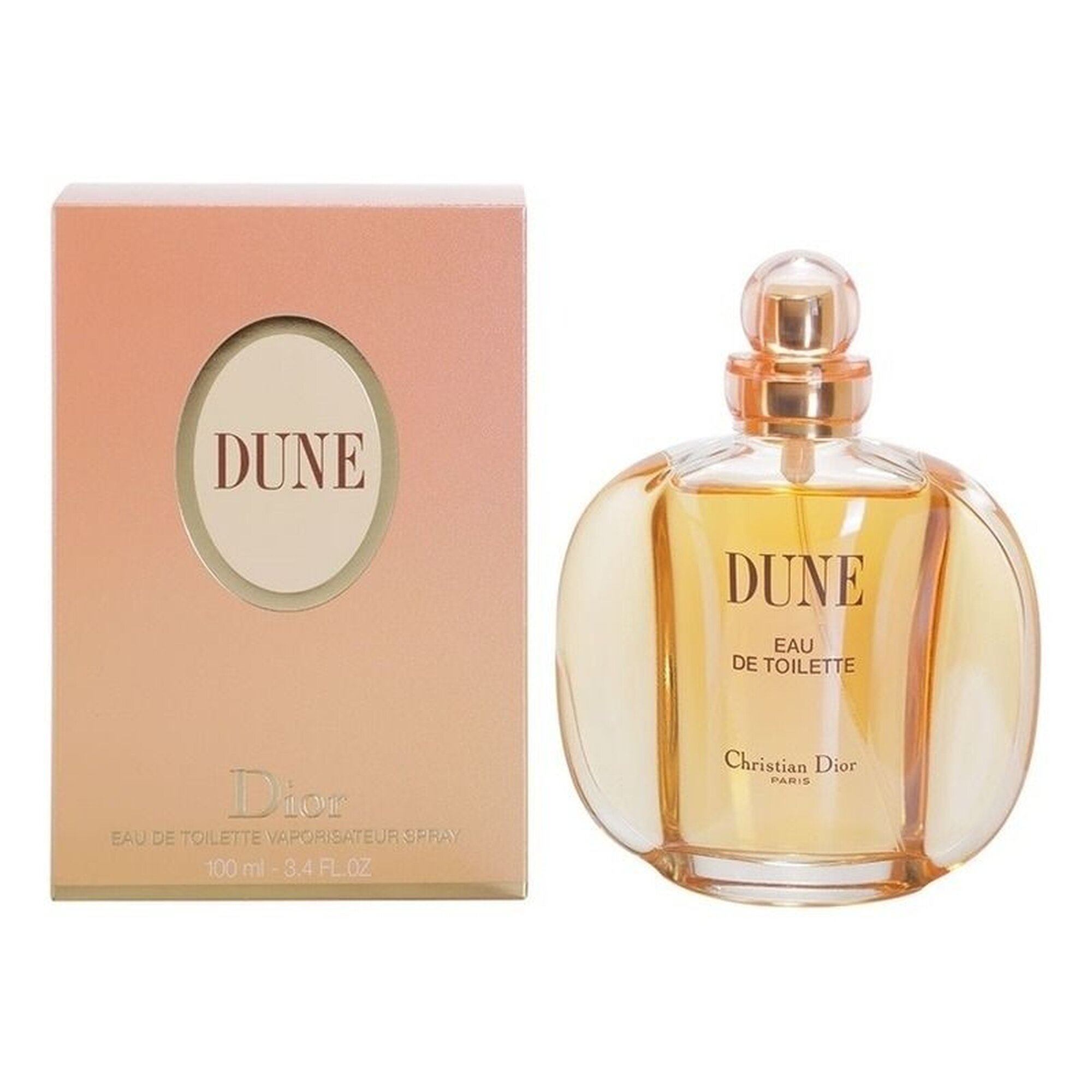 Туалетная вода Dior Dune, для женщин, объем 100 мл, 1 упаковка