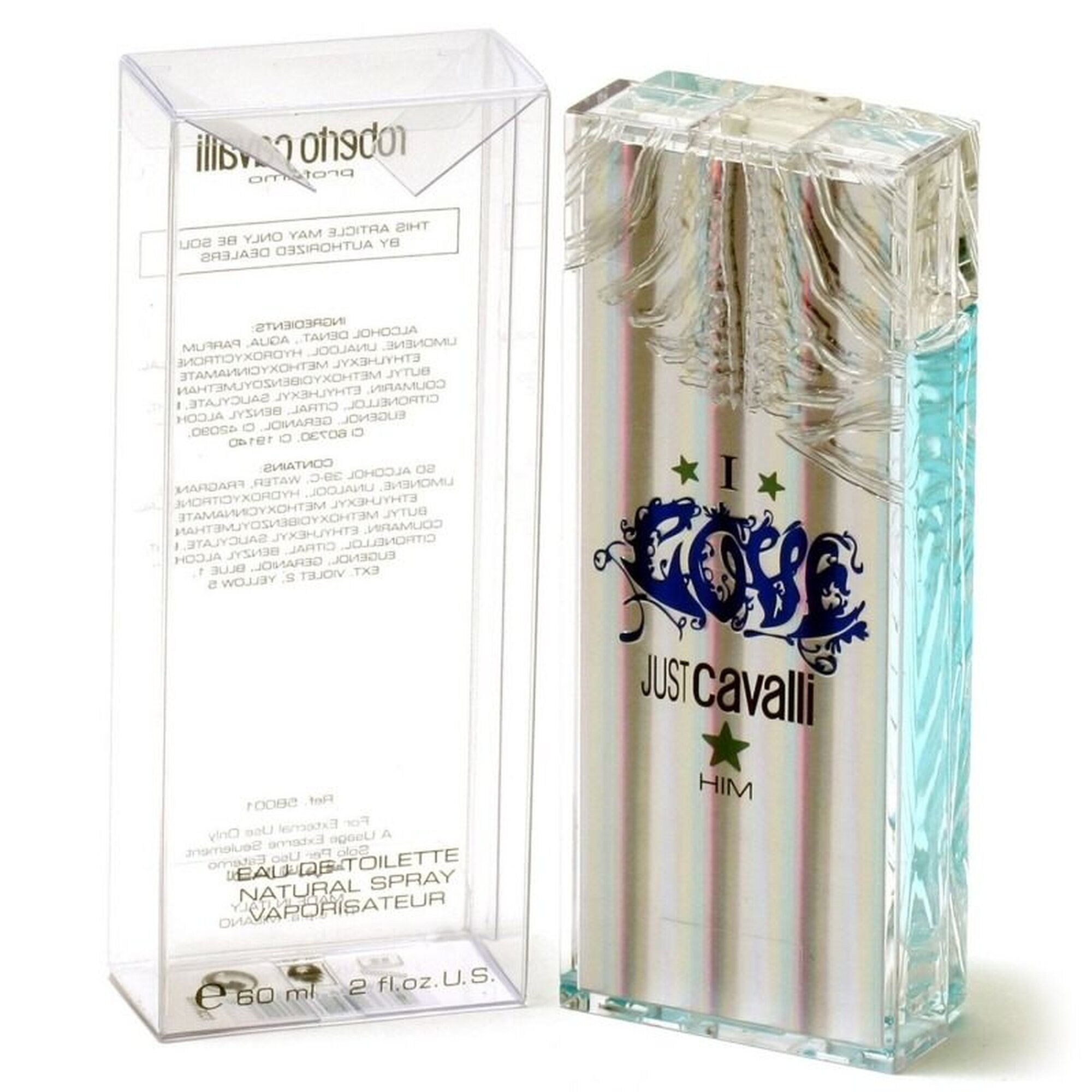 Roberto Cavalli Just Cavalli I Love Him Туалетная вода для мужчин 60 ml