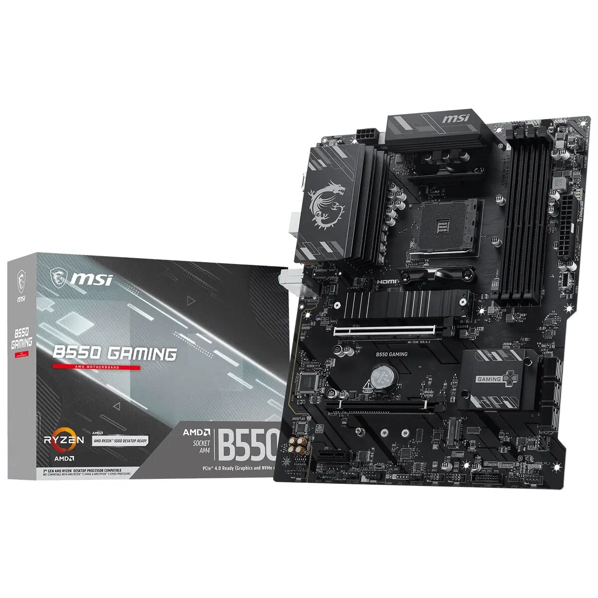 Материнская плата MSI B550 GAMING, AM4, AMD B550, ATX, RTL (B550 GAMING)
