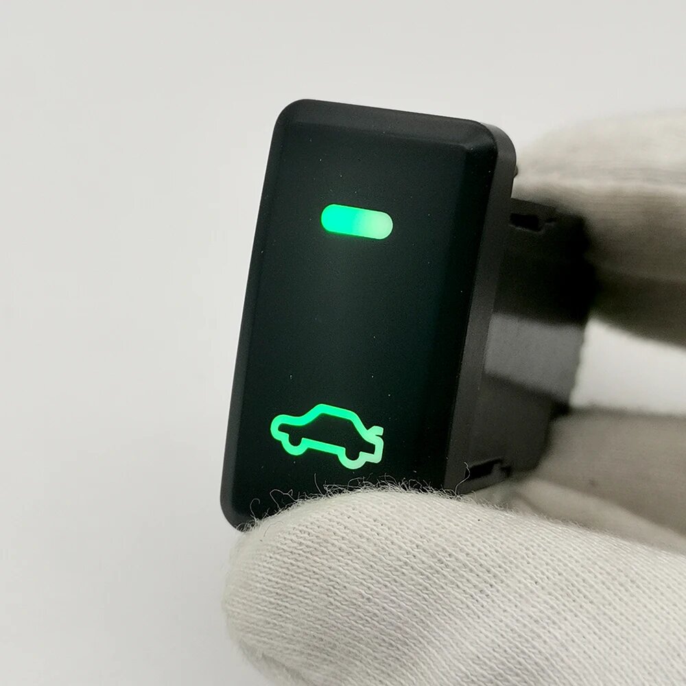 1 шт. зеленый светодиодный светильник для автомобиля DRL, противотуманные фары, Trunk A-not fixed