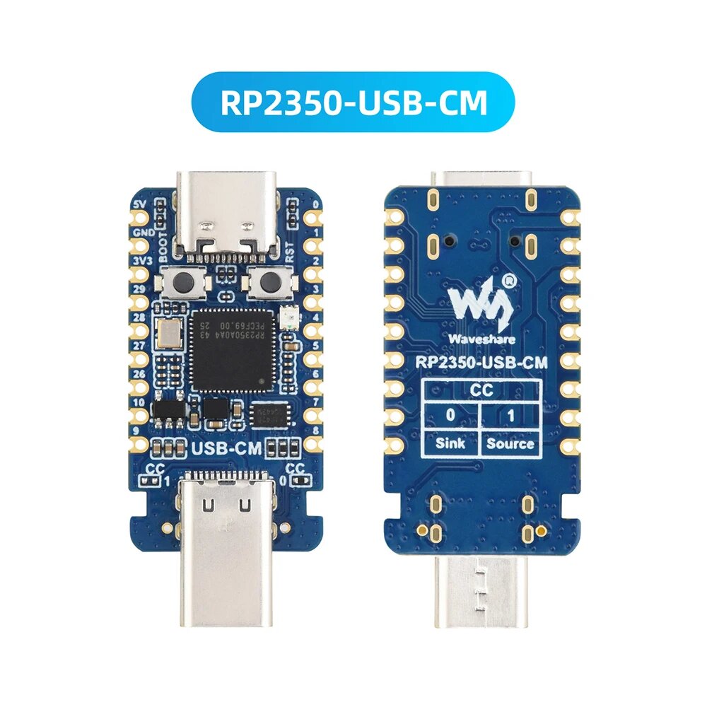 Aideepen RP2350-USB-C плата для IoT