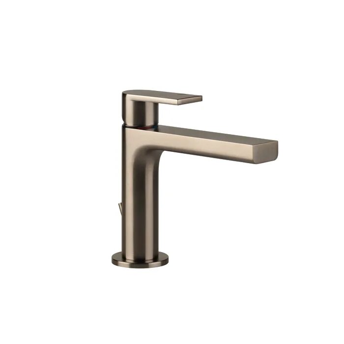 Смеситель для раковины Gessi 38601 матовый, кран для ванной в раковину, из латуни, рычажный, с керамическим картриджем, с донным клапаном