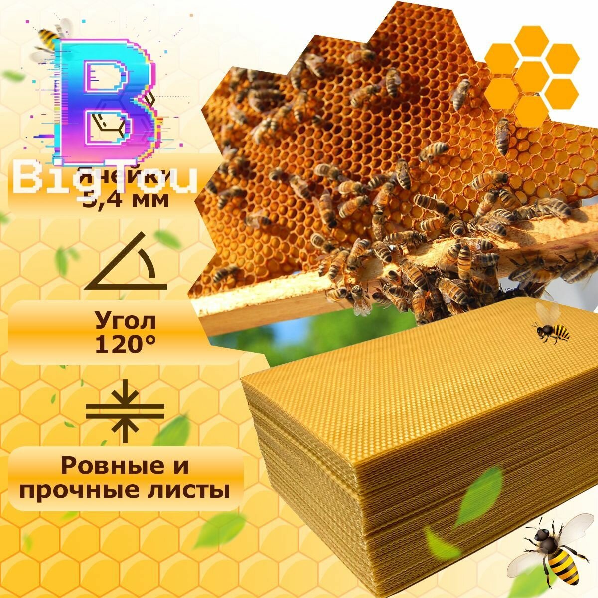 Вощина пчелиная — фото 1