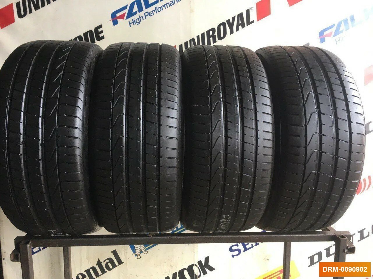 Комплект (4 шт) летних БУ шин Pirelli P Zero R 255/40 R21 35% износ 7484002567