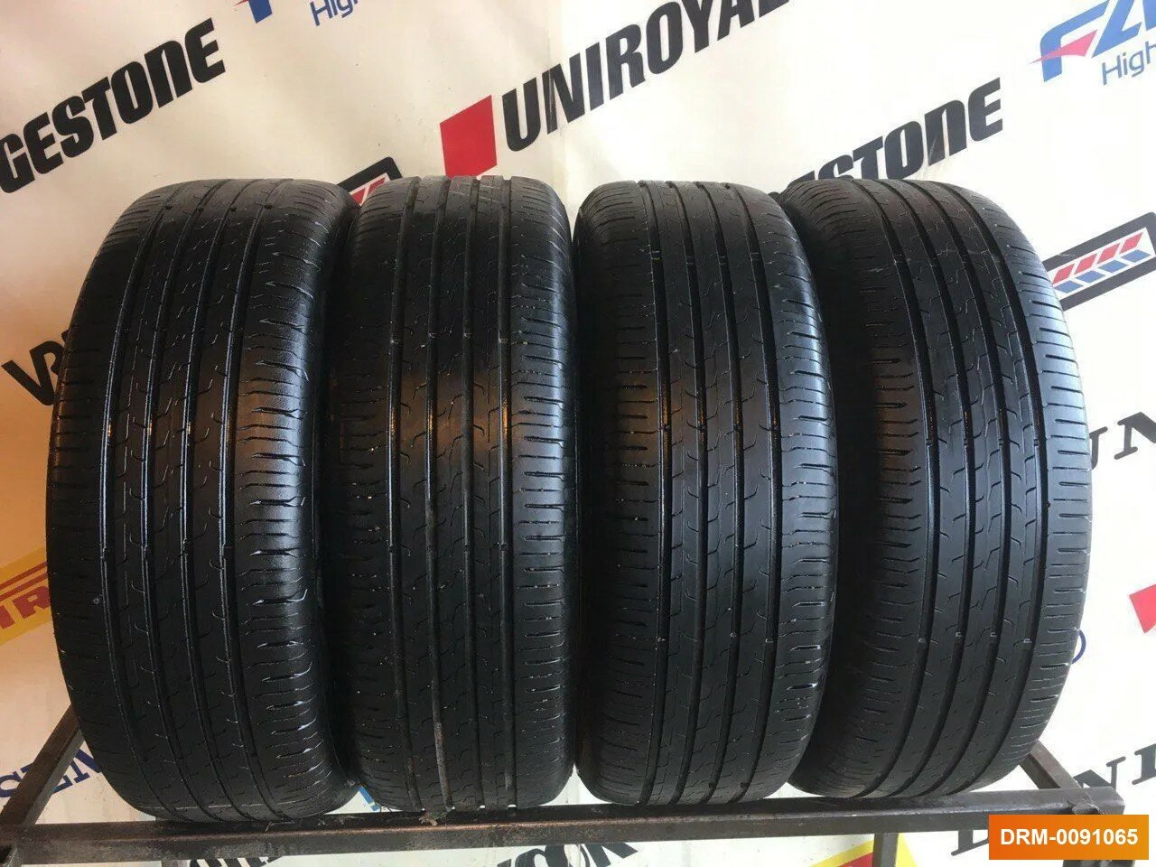 Комплект (4 шт) летних БУ шин Continental ContiEcoContact 6 195/55 R20 25% износ 3069301697