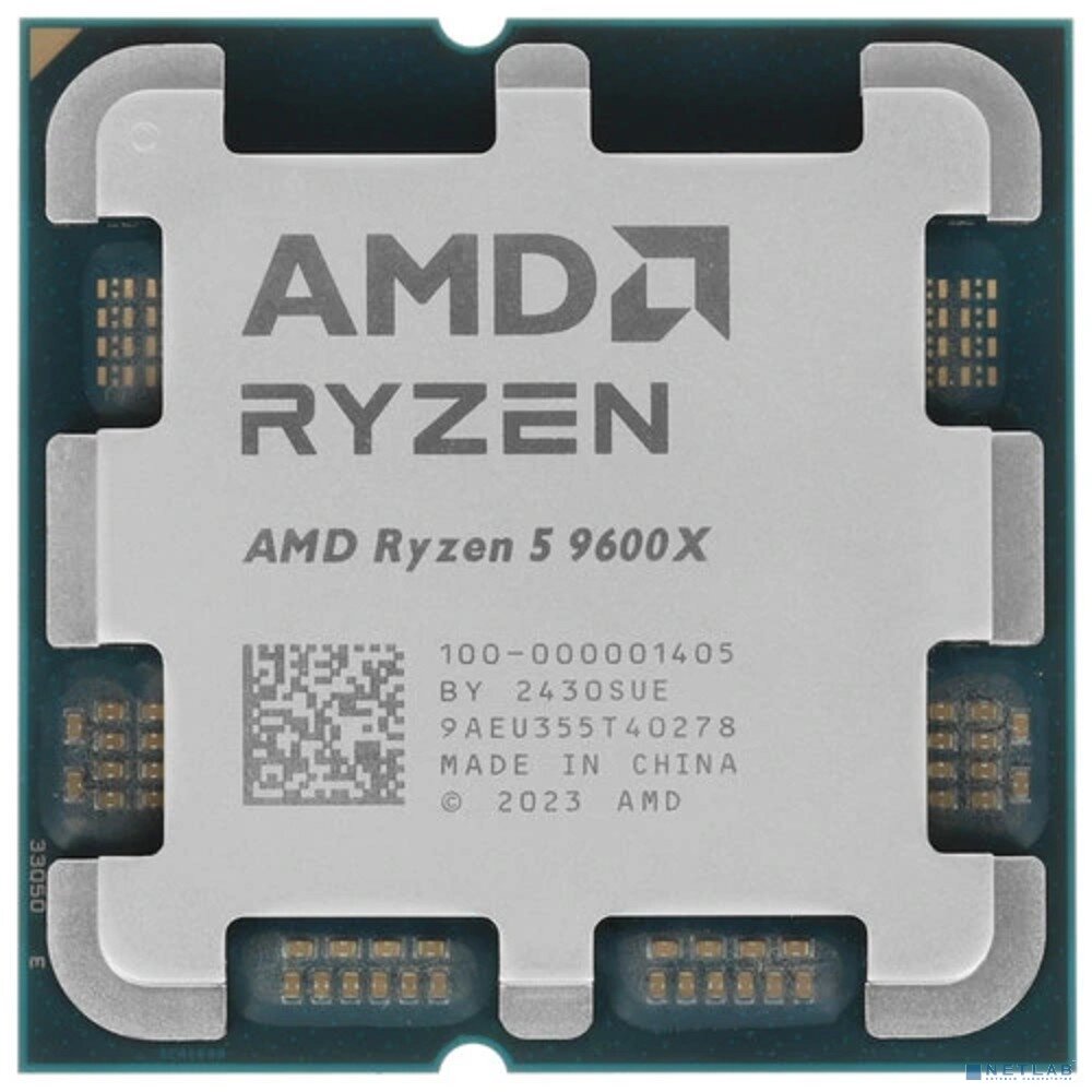 CPU AMD Ryzen 5 9600X OEM (100-000001405) {Base 3,90GHz, Turbo 5,40GHz, GPU Radeon Graphics, L3 32Mb, TDP 65W, AM5}