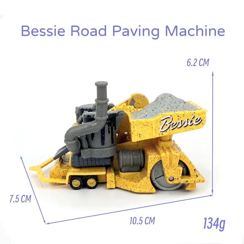 Модель дорожного катка Bessie 1:55