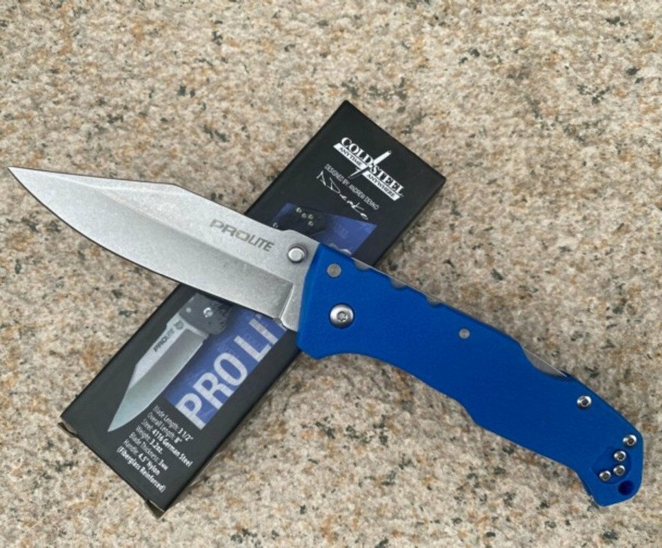 Складной нож Cold Steel Scout Series 4716 R с клинком из стали 8CR18MOV с обработкой stonewashed, рукоятью из нейлонового стекловолокна, инструмент для активного отдыха, охоты и туризма.