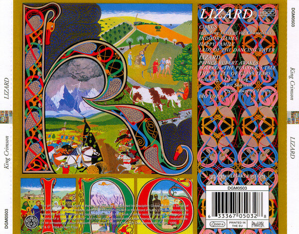 Аудио CD King Crimson "Lizard" CD (EU) NEW — фото 1