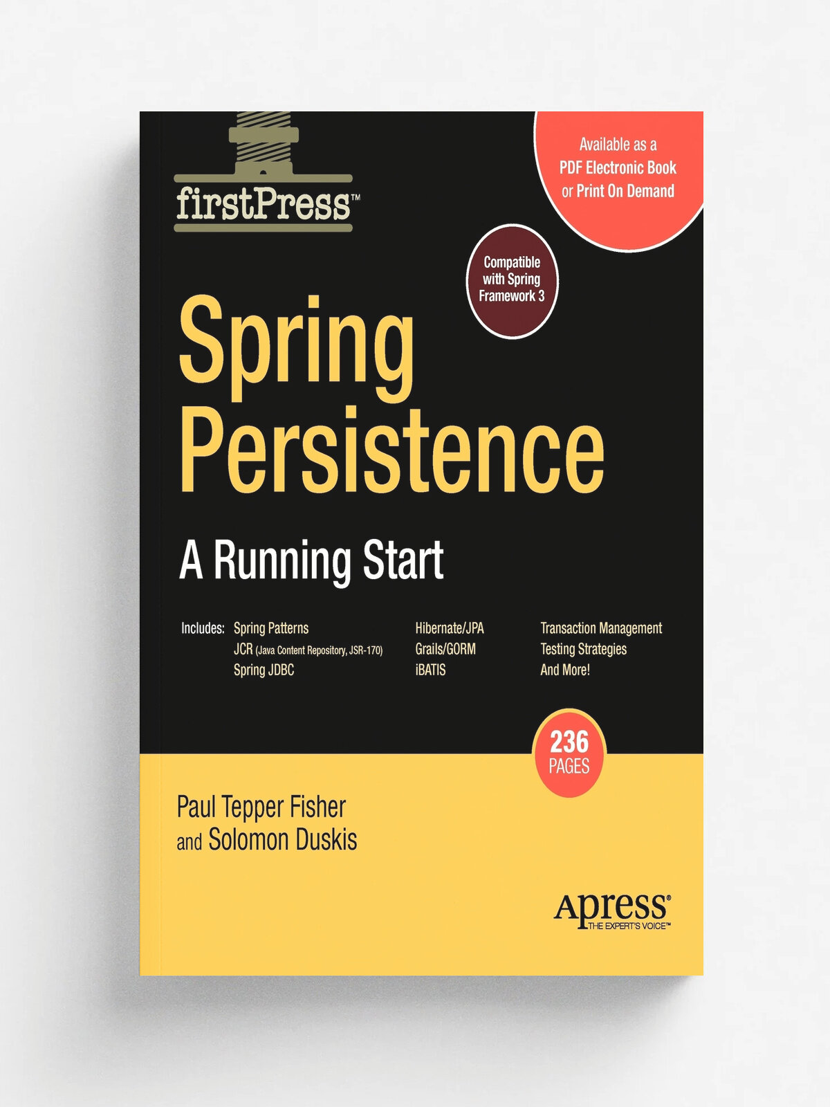 Spring Persistence -- A Running Start