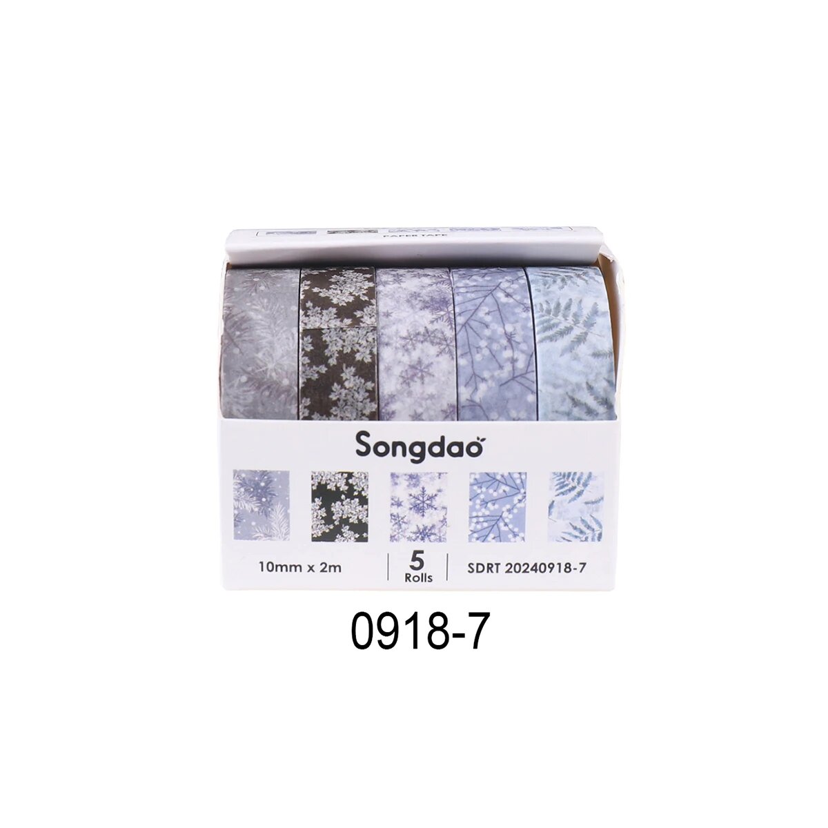 Набор лент Songdao "Зимние мотивы", 0918-7