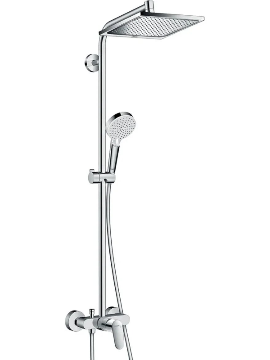 Душевая стойка Hansgrohe Crometta E 240 1jet Showerpipe 27284000