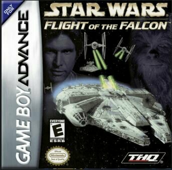 Игровой картридж Star Wars Flight of Falcon (Звездные войны - полет сокола) GBA, рус. версия 64K-187
