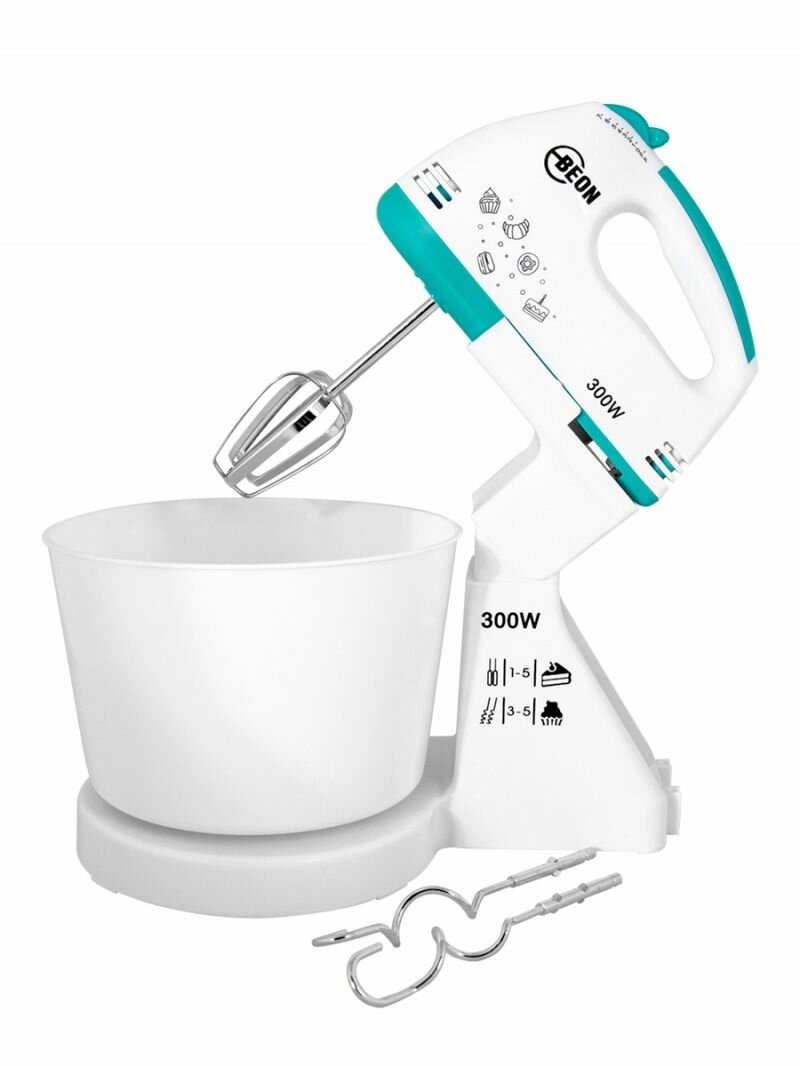 Миксер 2 в 1: ручной и стационарный BEON BN-2205