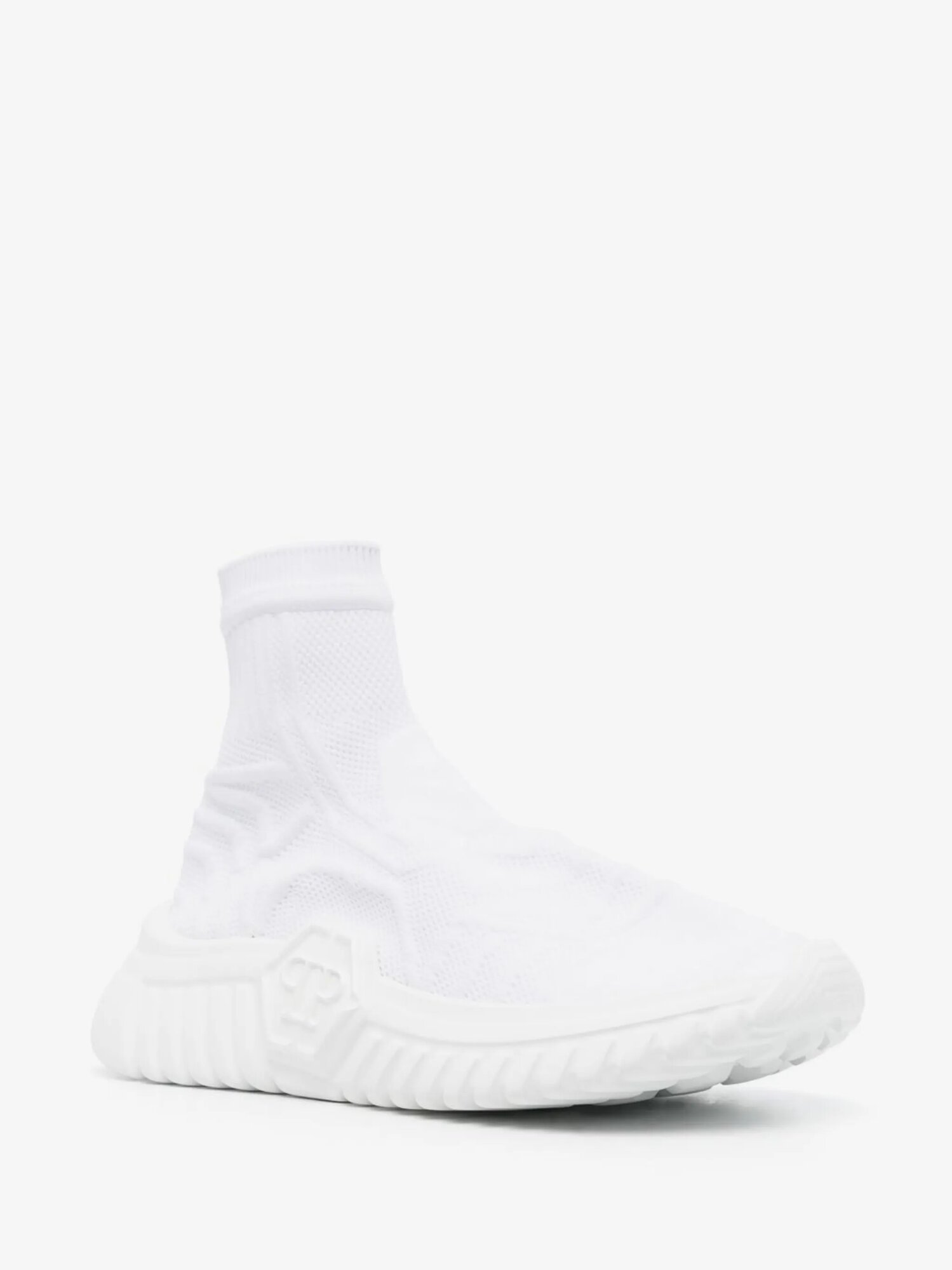 Кроссовки PHILIPP PLEIN Runner, размер 35, бежевый/белый — фото 1