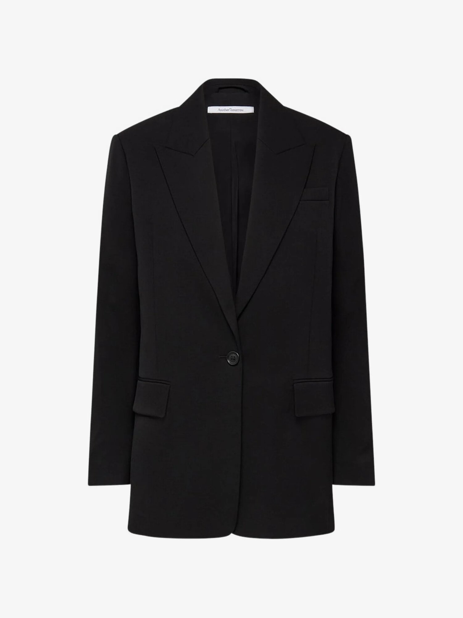 Пиджак Another Tomorrow Oversized peak-lapel blazer