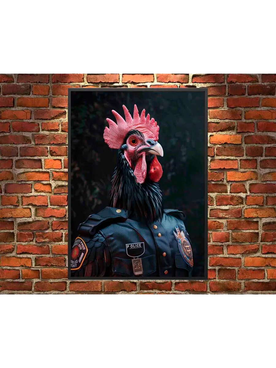 Цесарка - полицейский с фермы животных 2, Плакат 30x42см