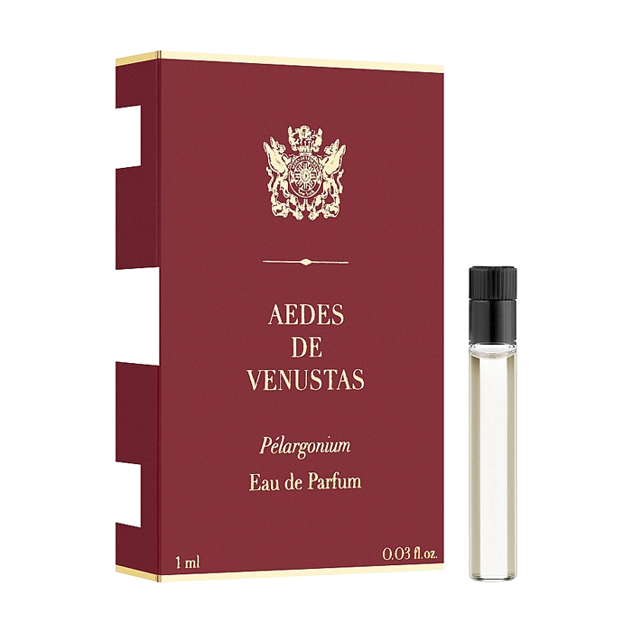 Aedes De Venustas Pelargonium пробник 1 мл для мужчин и женщин - Пеларгония парфюм миниатюра