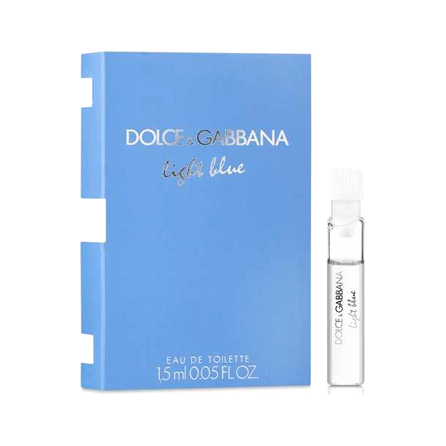 Dolce & Gabbana Light Blue eau de toilette 1.5 мл миниатюра для женщин - Дольче Габбана Лайт Блю