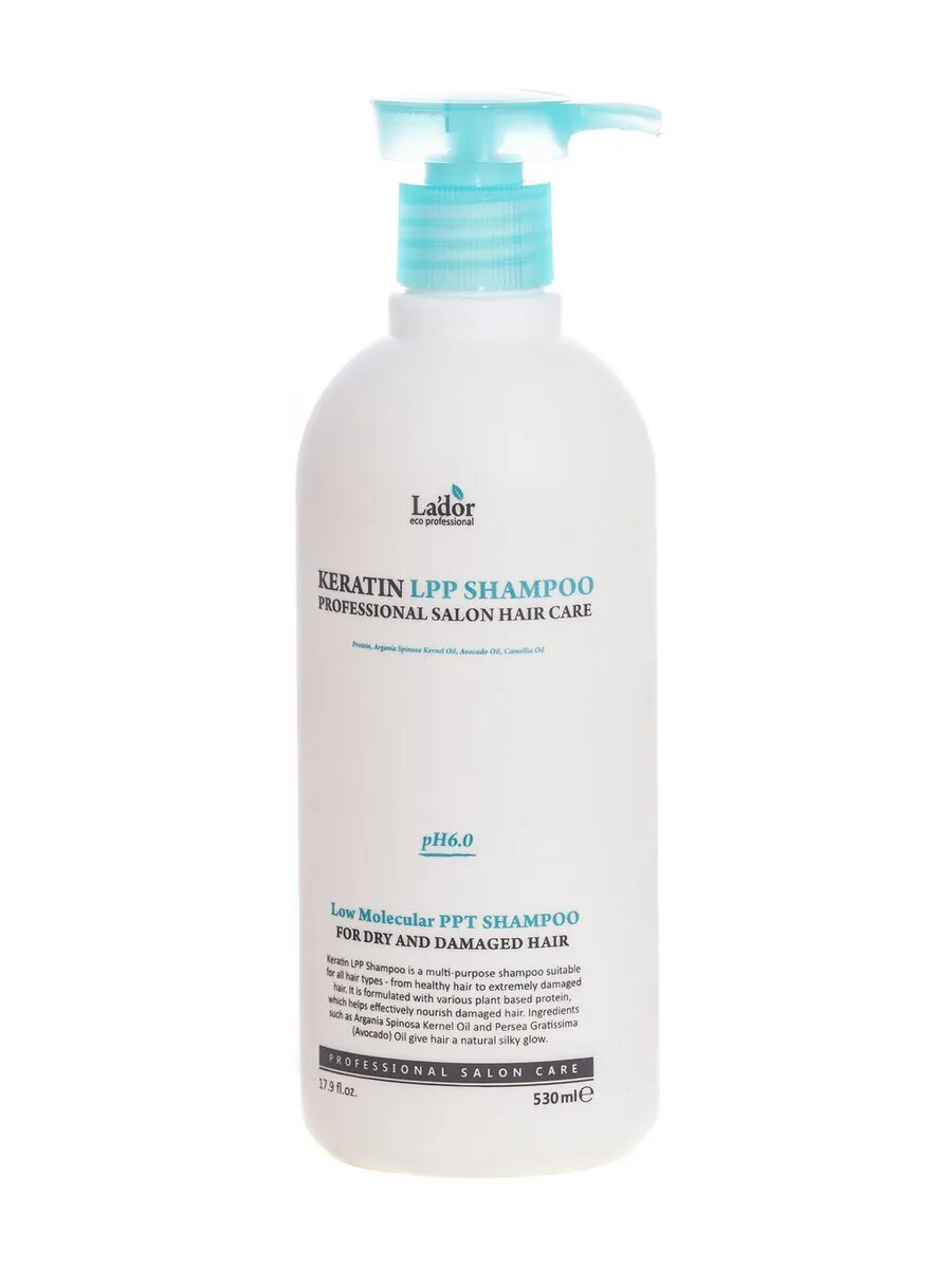 La'dor Keratin LPP Shampoo Шампунь для волос с керати 530мл