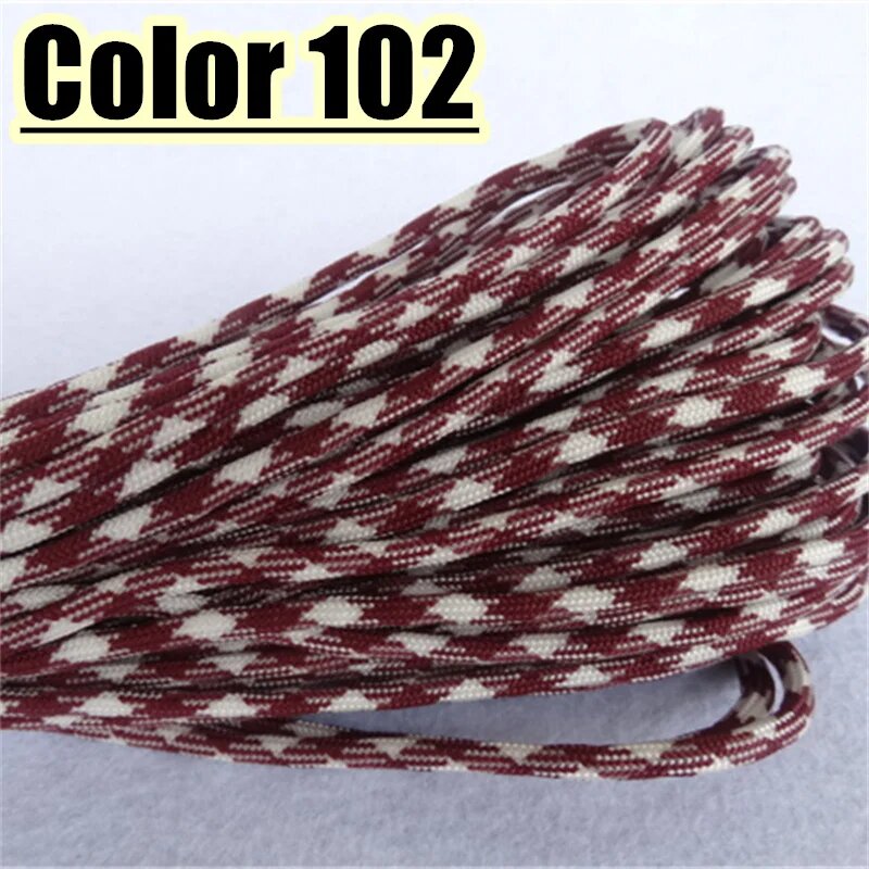 Паракорд бордовый Color 102, 31 м, 550 фунтов