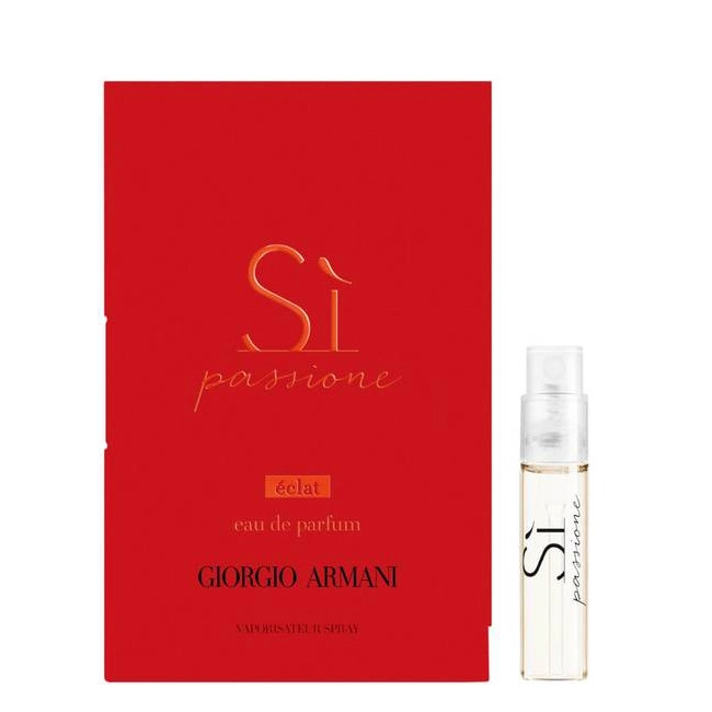 Giorgio Armani Si Passione Eclat парфюмерная вода для женщин 1.2 мл пробник - Си Пешн Эклат миниатюра духов