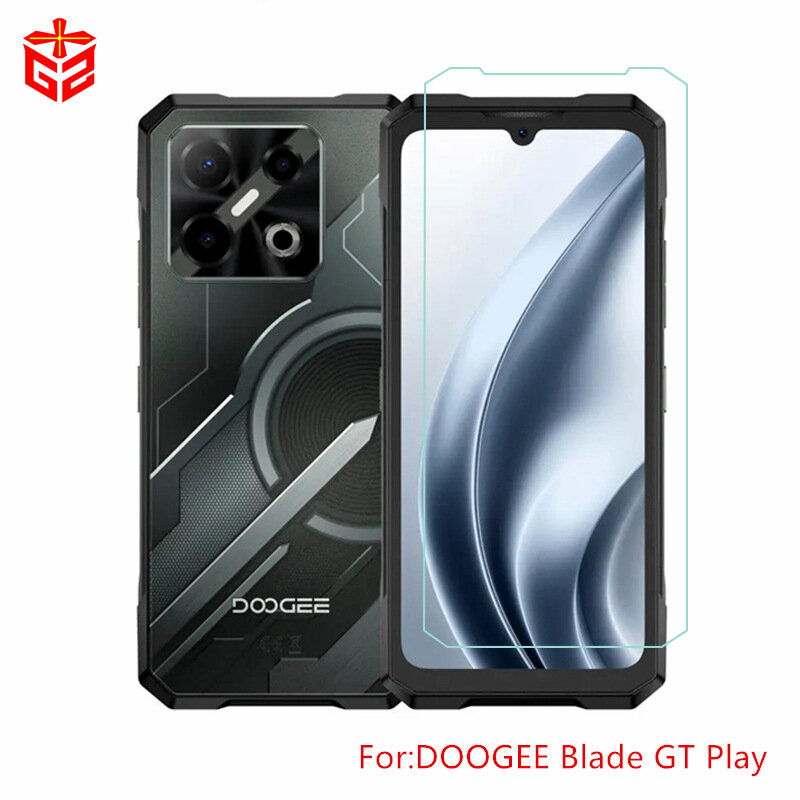 Защитное противоударное стекло MyPads Forti Glass на Doogee Blade GT Play, с олеофобным покрытием (только на плоскую поверхность экрана) MyPads