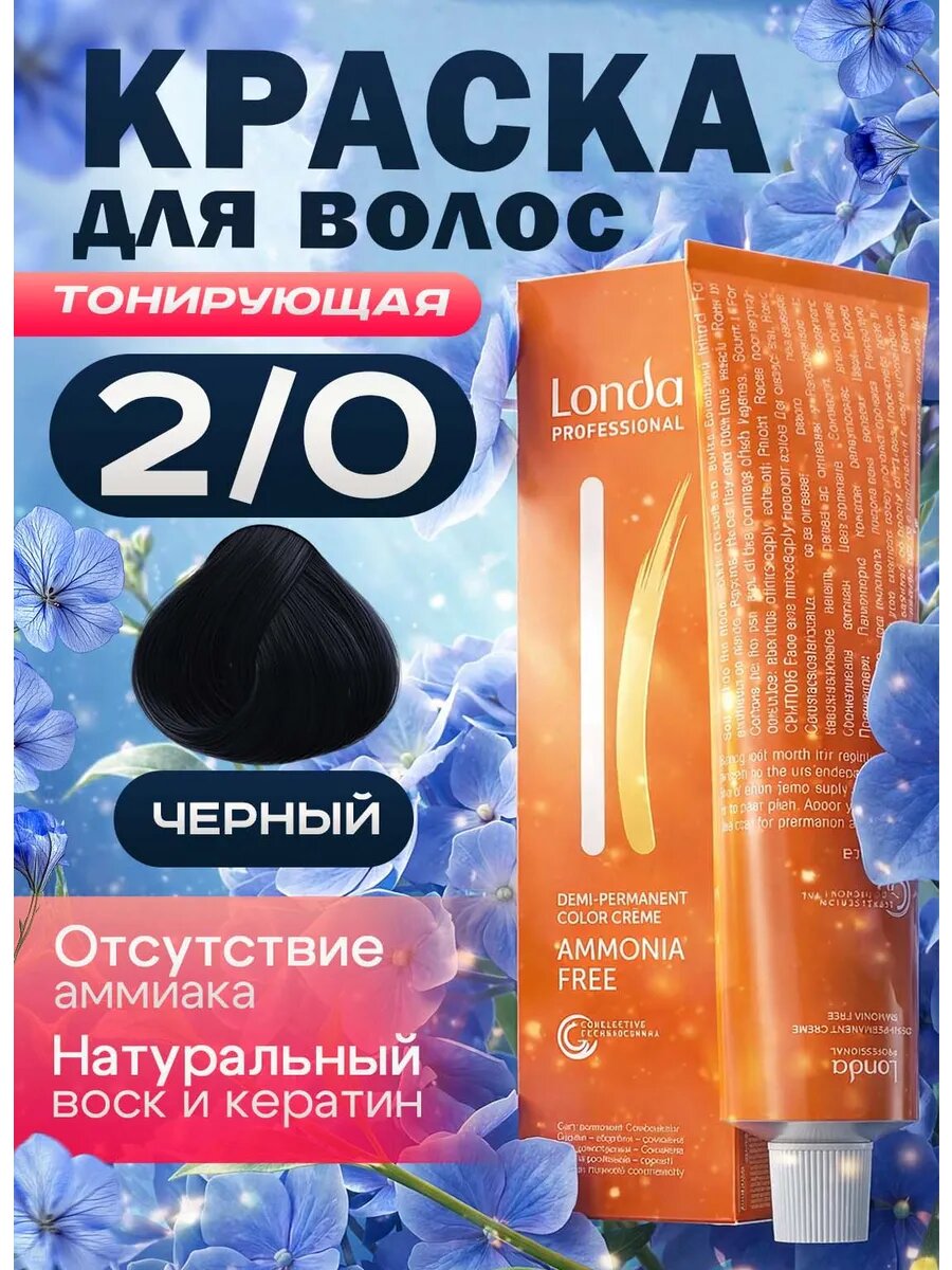 Тонирующая краска для волос профессиональная без аммиака