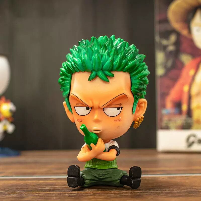 2026 Q-версия One Piece: Фигурки Луффи, Зоро, Чоппера, Эйса, Императрицы (Биг Хед) в слепых коробках, аниме-фигурки.
