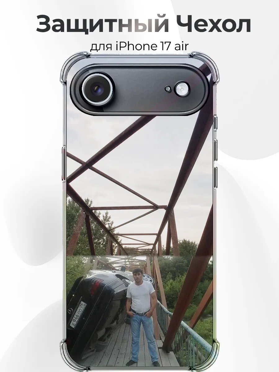Чехол iPhone 17 Air Mercedes ML W163 на боку