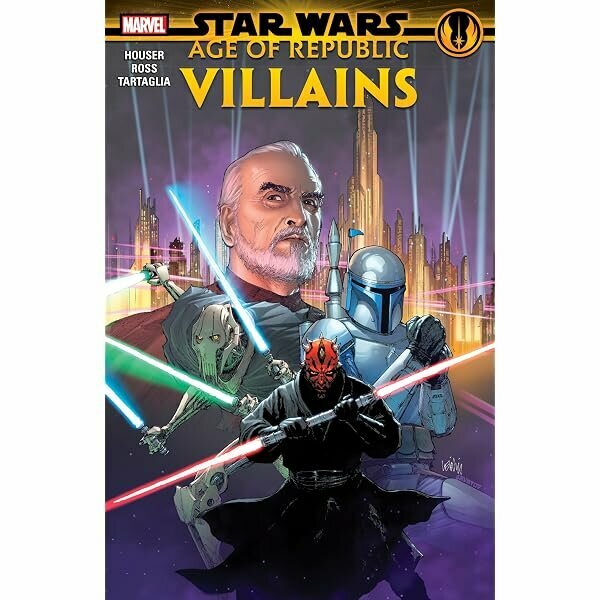 STAR WARS: AGE OF REPUBLIC - VILLAINS (Star Wars: Age of the Republic - Villains)，Reprinted paperback book