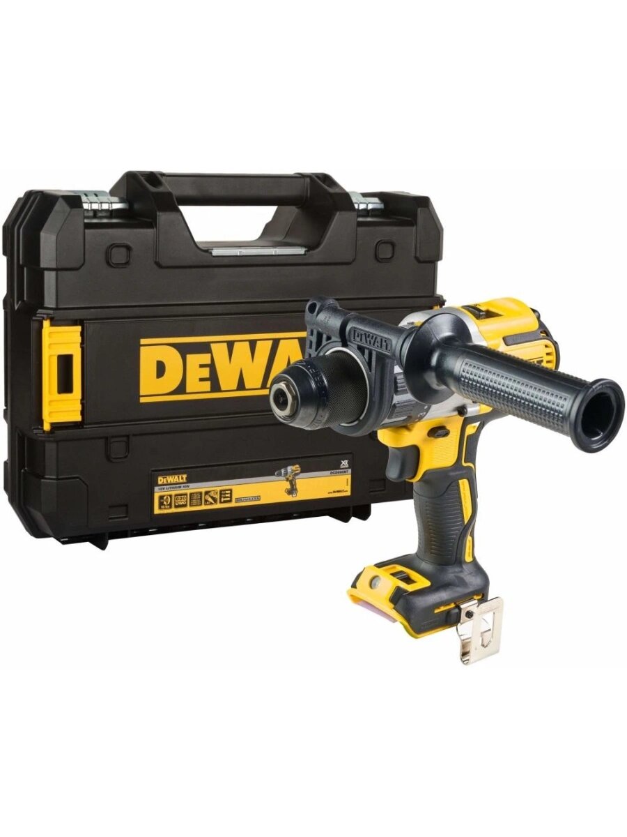 Ударная дрель-шуруповерт DeWalt DCD996NT 95Н*м черный/желтый