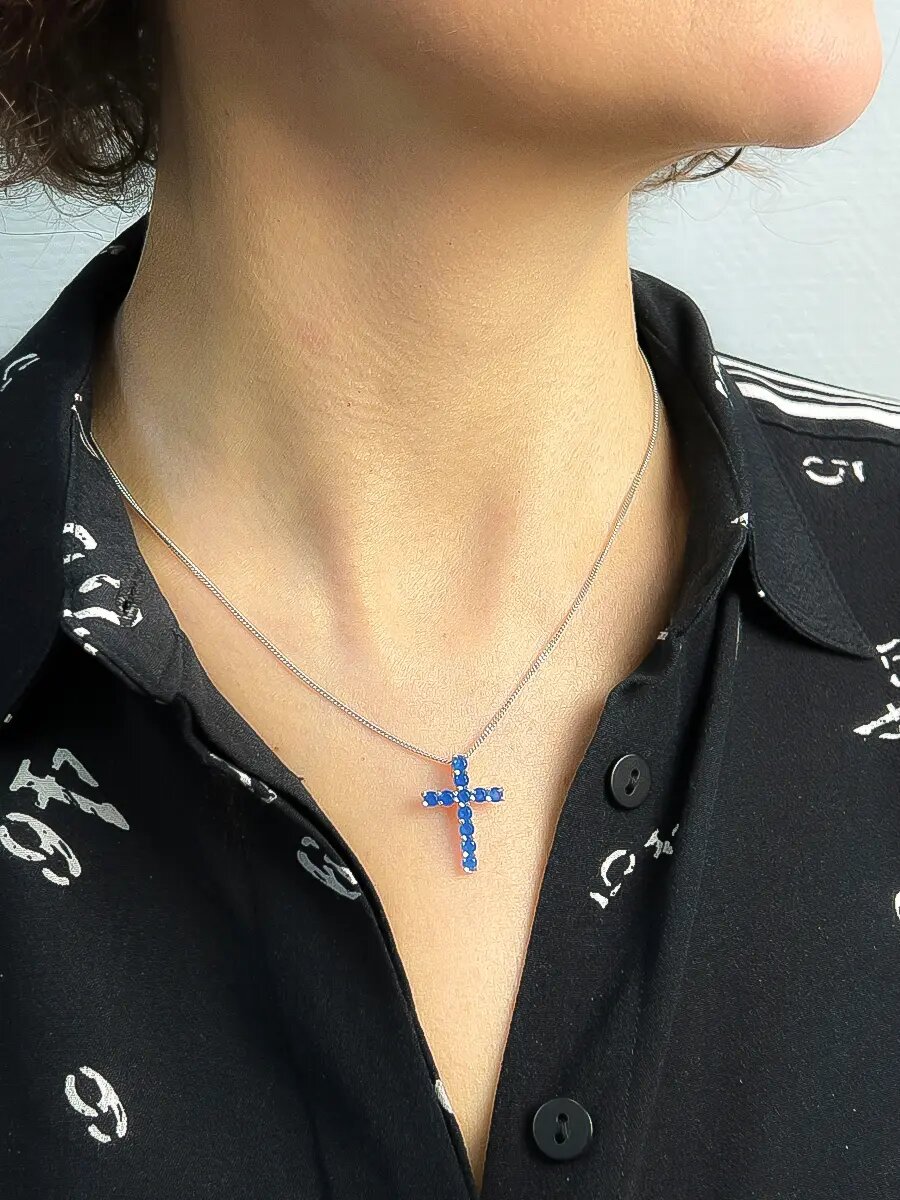 Подвеска Кристалл Мечты, серебро, 925 проба, родирование, агат