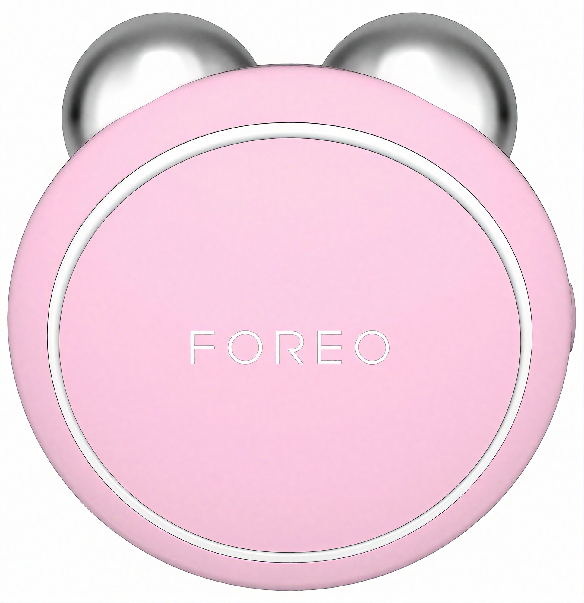 FOREO BEAR mini Микротоковое тонизирующее устройство для лица с 3 уровнями интенсивности, Pearl Pink