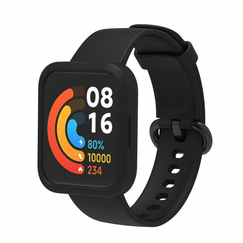 Двухцветный силиконовый ремешок-браслет для Умные часы POCO Watch