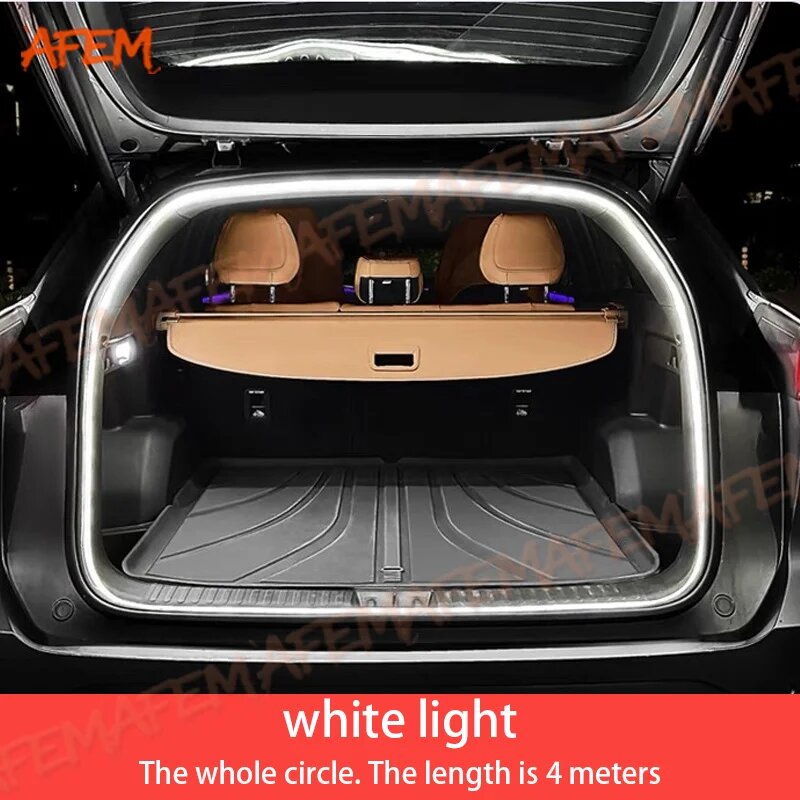 Для Chery Tiggo 8, 9, 7 PLUS, 3x, 5x (2018-2025) — Динамическая светодиодная лента white light 4m